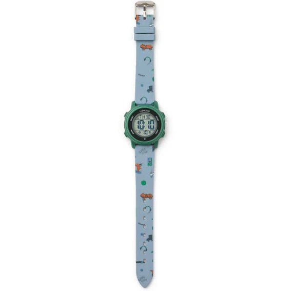 Bērnu rokas pulkstenis - Sussi Wrist Watch, Fun / Beach Blue – Rocket Baby